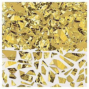 amscan Sparkle Foil Shred - 1.5 oz, Gold, 1 Pack