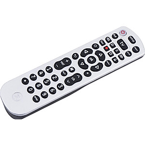 GE Universal Remote Control for Samsung, Vizio, Lg, Sony, Sharp, Roku, Apple TV, TLC, Panasonic, Smart TVs, Streaming Players, Blu-Ray, DVD, 3-Device, Silver, 34928