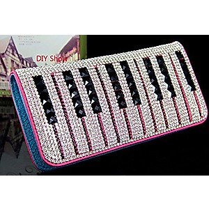 yueton 11 Yards 2MM Crystal Rhinestone Close Chain Trimming Claw Chain Jewelry Crafts DIY (Silver)