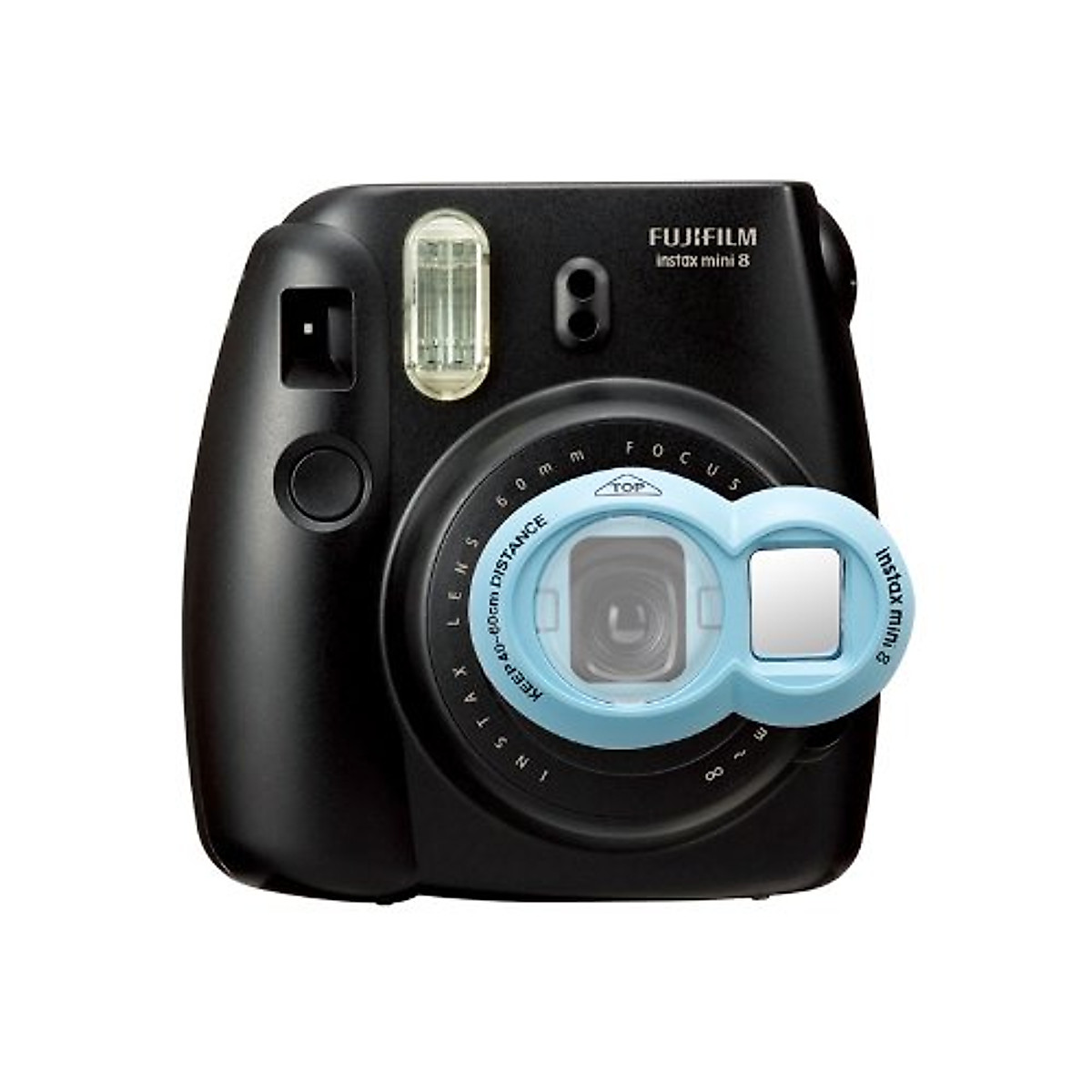 DarkHorse Close-Up Lens for Fujifilm Instax Mini 7S Mini 8 Cameras (Self-Portrait Mirror) - Blue