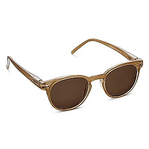 Peepers by PeeperSpecs Boho Polarized Sunglasses Round, Amber, 47 + 0