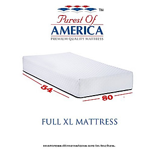 Orthosleep Products 7 Inch Memory Foam Mattress, Full XL