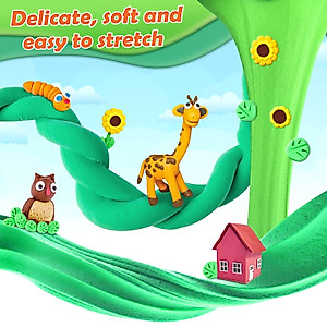 ESSENSON Air Dry Clay 100 Colors, Modeling Clay for Kids, DIY Molding Magic Clay, Gift for Kids