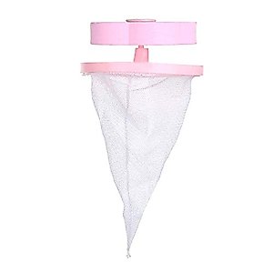 Gilroy Washing Machine Floating Lint Mesh Bag Hair Filter Net Pouch, Floating Washing Machine Filter Washer Lint Trap Pink