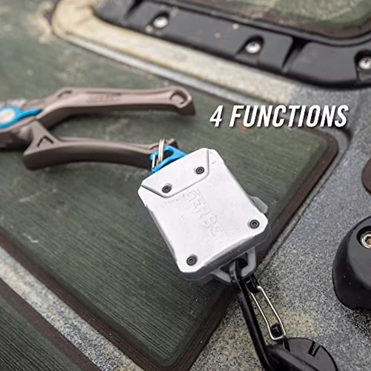 Gerber Gear Defender - Freshwater Fishing Retractable Tether for Fishing, Flat Sage