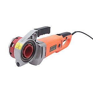 Electric Pipe Threader Tool Kit 2300W 110V, Portable Handheld Electric Pipe Threader Threading Machine With 6 Dies 1/2-Inch to 2-Inch Pipe Threading Die Heads, Ratchet Pipe Threader Kit