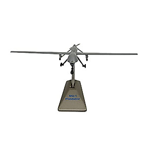 NUOTIE MQ-1B Predator Drone 1/72 Metal Airplane Model Kits with Stand CAFB 432nd Wing DieCast Alloy Fighter Model Pre-Build Military Aircraft Collection for Display or Gift