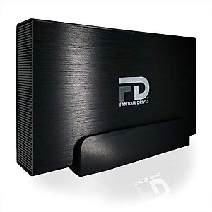 Fantom Drives 14TB External Hard Drive - USB 3.0/3.1 Gen 1 + eSATA Aluminum Case - Mac, Windows, and Xbox (Renewed)