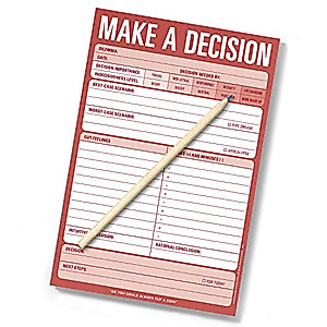 Knock Knock Make a Decision Pad