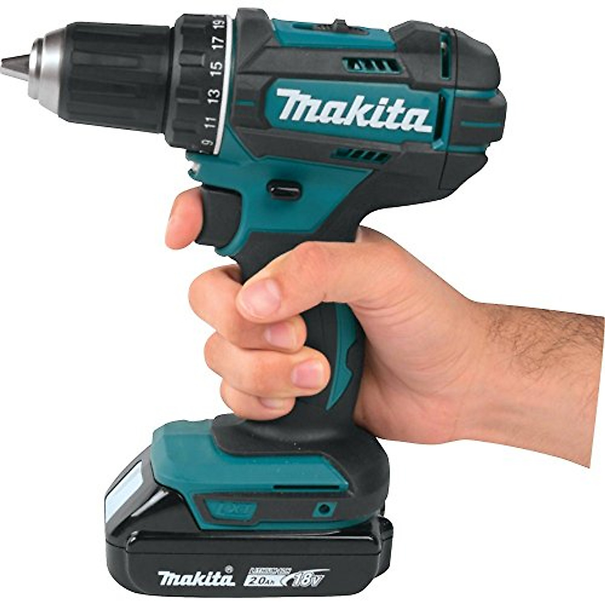 Makita XFD10R 18V LXT® Lithium-Ion Compact Cordless 1/2" Driver-Drill Kit (2.0Ah)