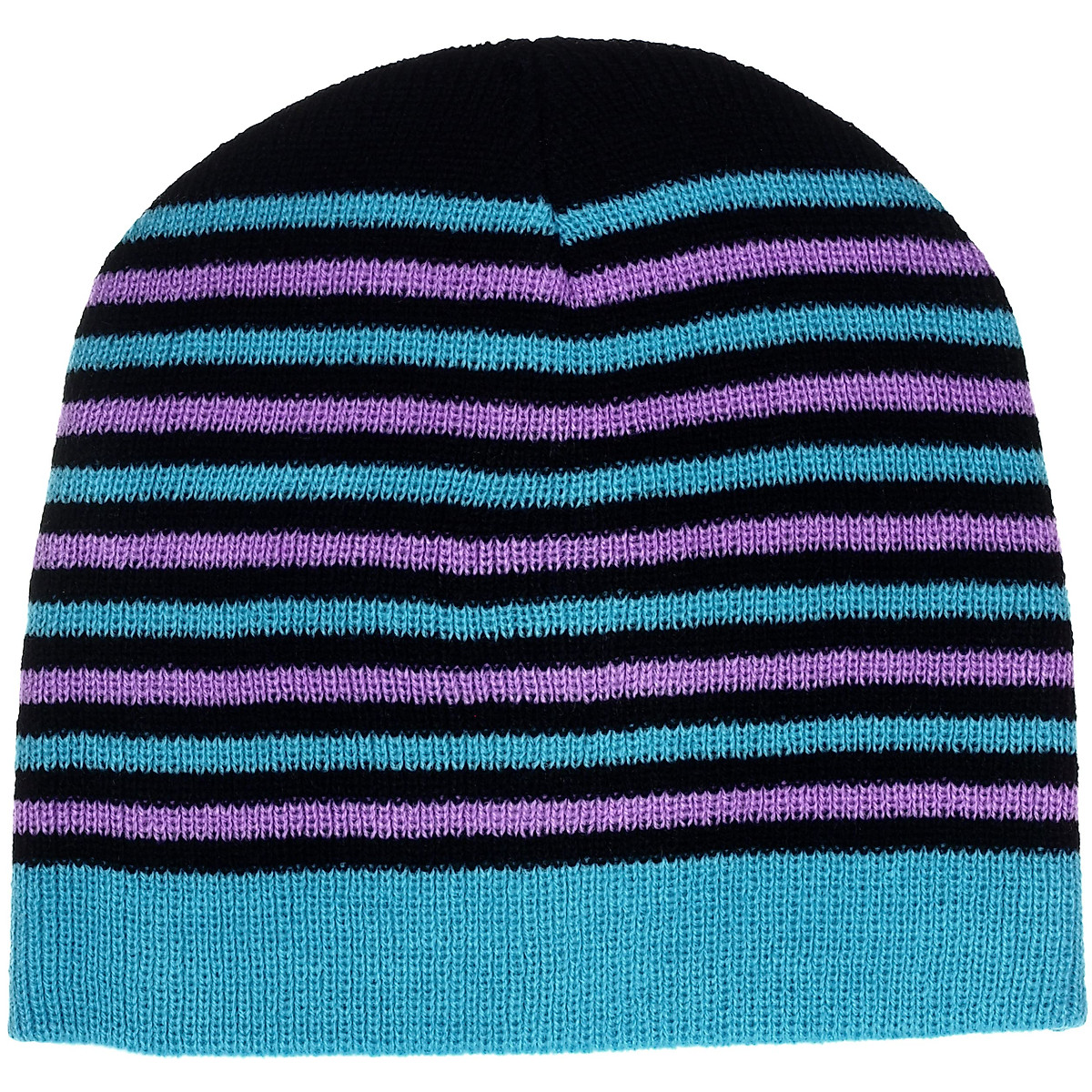 Girls 3 Piece Knit Hat, Scarf & Gloves Set Winter Accessories for Girls (Blue-Lavender-RL)