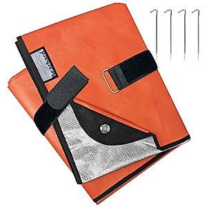 Bearhard 3.0 Heavy Duty Emergency Blanket, Emergency Tarp, Insulated Blanket, Thermal Waterproof Survival Space Blanket for Hiking, Camping