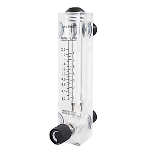 BNYZWOT Tubig Liquid Daloy ng Metro Flowmeter 1/2 PT Thread M-15 0.2-2GPM 1-7LPM