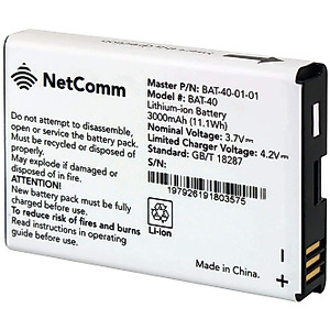 Compatible with NetComm BAT-40 Genuine Standard Rechargeable Lithium-ion Battery