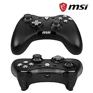MSI Gaming Wired Dual Vibration Gaming Controller for PC and Android (Force GC20 V2)