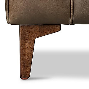 POLY & BARK Essex Furniture, 89 inches, Cocoa Brown