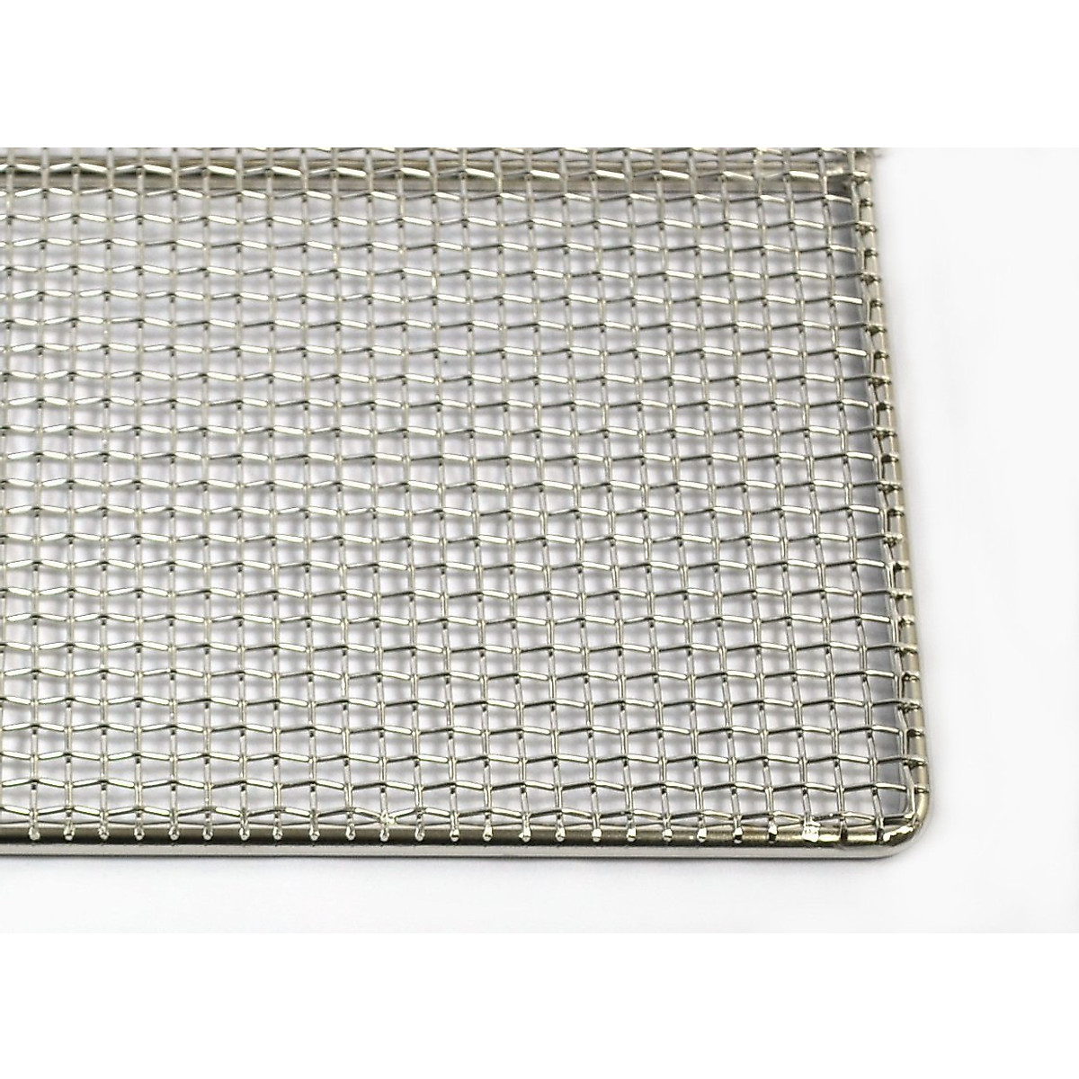 Pitco Stainless Steel Donut Screen with Handles, 19" x 19" (1)