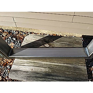 Metal Table Legs,Trapezoid,Tapered Table Legs/Base,Custom Sizes,Handmade In U.S.