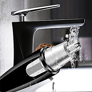 Toexy Beauty Ear and Nose Hair Trimmer Clipper - Painless Eyebrow Facial Hair Trimmer for Men Women, Battery-Operated and Waterproof Cutter Easy Cleaning(Black)