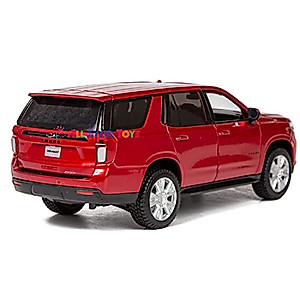 Maisto 2022 Chevy Tahoe 1:26 Scale Diecast Model 31533 (Red)