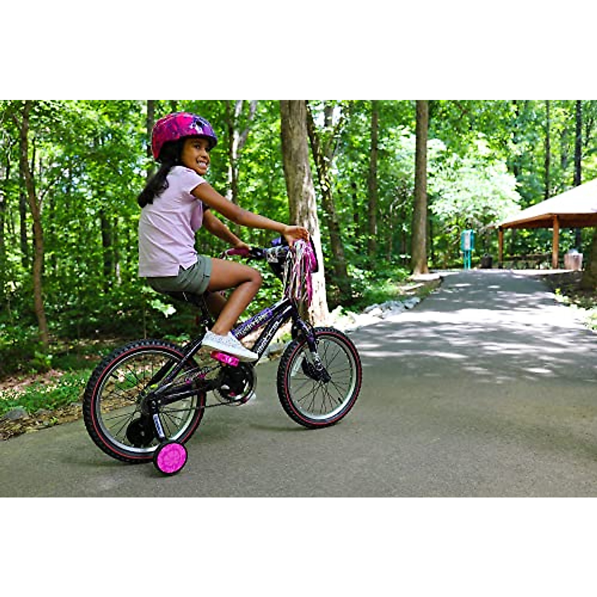 Dynacraft Vertical Mysterious 18" Children's Bike – Stylish and Durable, Perfect for Kids Learning to Ride, Sturdy and Easy to Assemble, Ideal for Young Riders