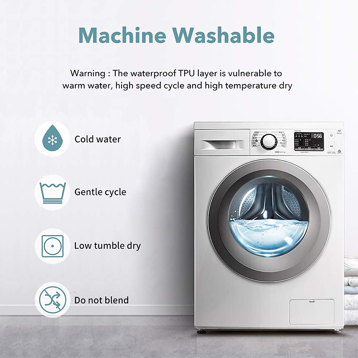 Oubonun Waterproof Crib Mattress Cover (Set of 2) - 52x28 White Crib Mattress Protector - Soft Fitted Baby Crib Mattress Pad with 9-inch Pocket - Bamboo Fiber Toddler Mattress Pad