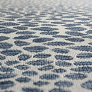 Unique Loom Outdoor Collection Area Rug - Cape Town (6' 1' x 9' Rectangle, Blue/ Olive)