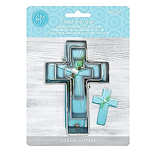 R & M International Cross cookie cutter, One Size