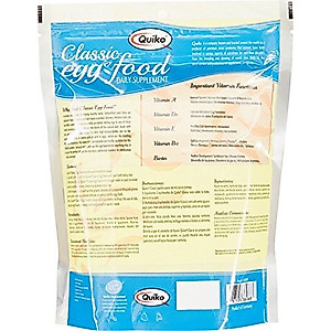 Quiko Classic Egg Food Supplement For All Birds, 1.1 Lb. Pouch