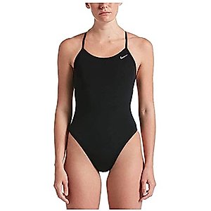 Nike Hydrastrong Lace-Up Tie Back One-Piece Black 28