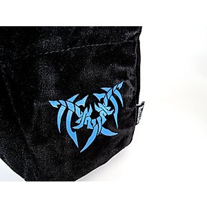 Reversible Large Microfiber Dice Bag – Self Standing and Holds over 250 Polyhedral Dice with Drawstring Tie – Multiple Designs Available (Cthulhu)
