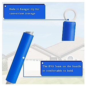 Outdoor Broom for Floor Cleaning, Lalafancy 48" Heavy-Duty Commercial Broom for Sweeping Concrete Patio Courtyard Garage Decks Sidewalks Home Kitchen Backyard