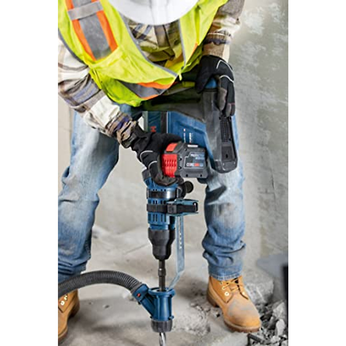 BOSCH GBH18V-45CK27 PROFACTOR™ 18V Connected-Ready SDS-max® 1-7/8 In. Rotary Hammer with (2) CORE18V® 12 Ah High Power Batteries