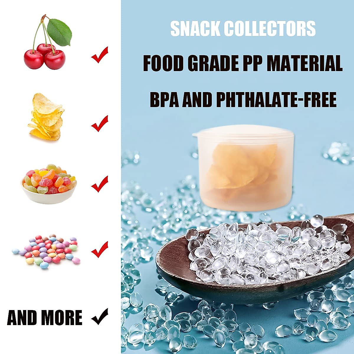 Funbliss Baby Stroller Parent Cup Holders - 4 in 1 Multifunctional Stroller Snack Tray with Phone Holder & Bonus Hooks - Removable Stroller Tray & Drink Holder,