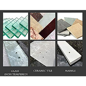 10Pcs 5mm Tungsten Tile Carbide Drill Bit Set Glass Ceramic Cross Spear Head Drill Bit