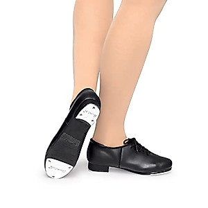 Theatricals Adult Lace-Up Tap Shoes Black 08.0M T9500
