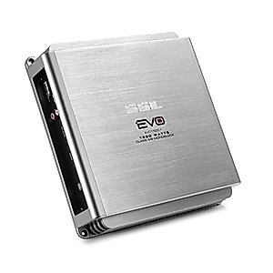 Sound Storm EVO1500.1 EVO 1500 Watt, 2 Ohm Stable Class A/B, Monoblock, MOSFET Car Amplifier with Remote Subwoofer Control