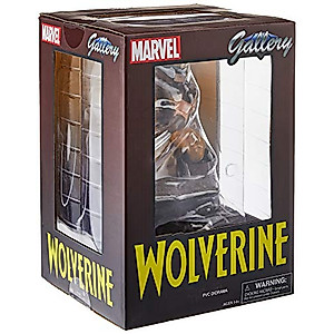 DIAMOND SELECT TOYS APR182171 Marvel Gallery, Wolverine PVC Diorama Figure, 9 inches, Multicolor