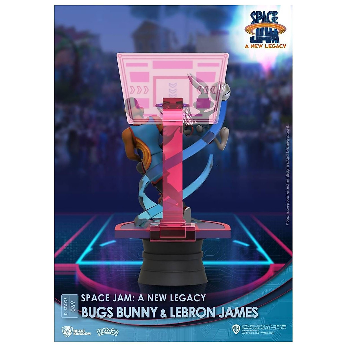 Space Jam: A New Legacy: Bugs Bunny and Lebron James DS-069 D-Stage Statue