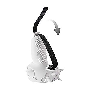 MOJOXR Silicone Grip Cover Compatible with Quest 2 Touch Controller Grips, Touch Controller Grip Accessories, Touch Controller Grip Sleeve, Enhanced VR Game Experience (Rivet-White)