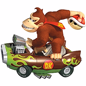 6 Inch DK Donkey Kong Super Mario Kart Wii Bros Brothers Removable Wall Decal Sticker Art Nintendo 64 SNES Home Kids Room Decor Decoration - 6 by 5 inches