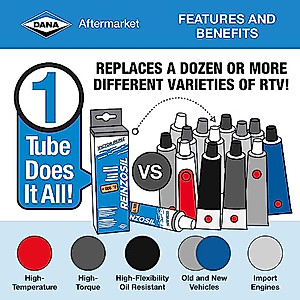 Victor Reinz 70-31414-10 Reinzosil RTV Silicone - 70 ml Tube