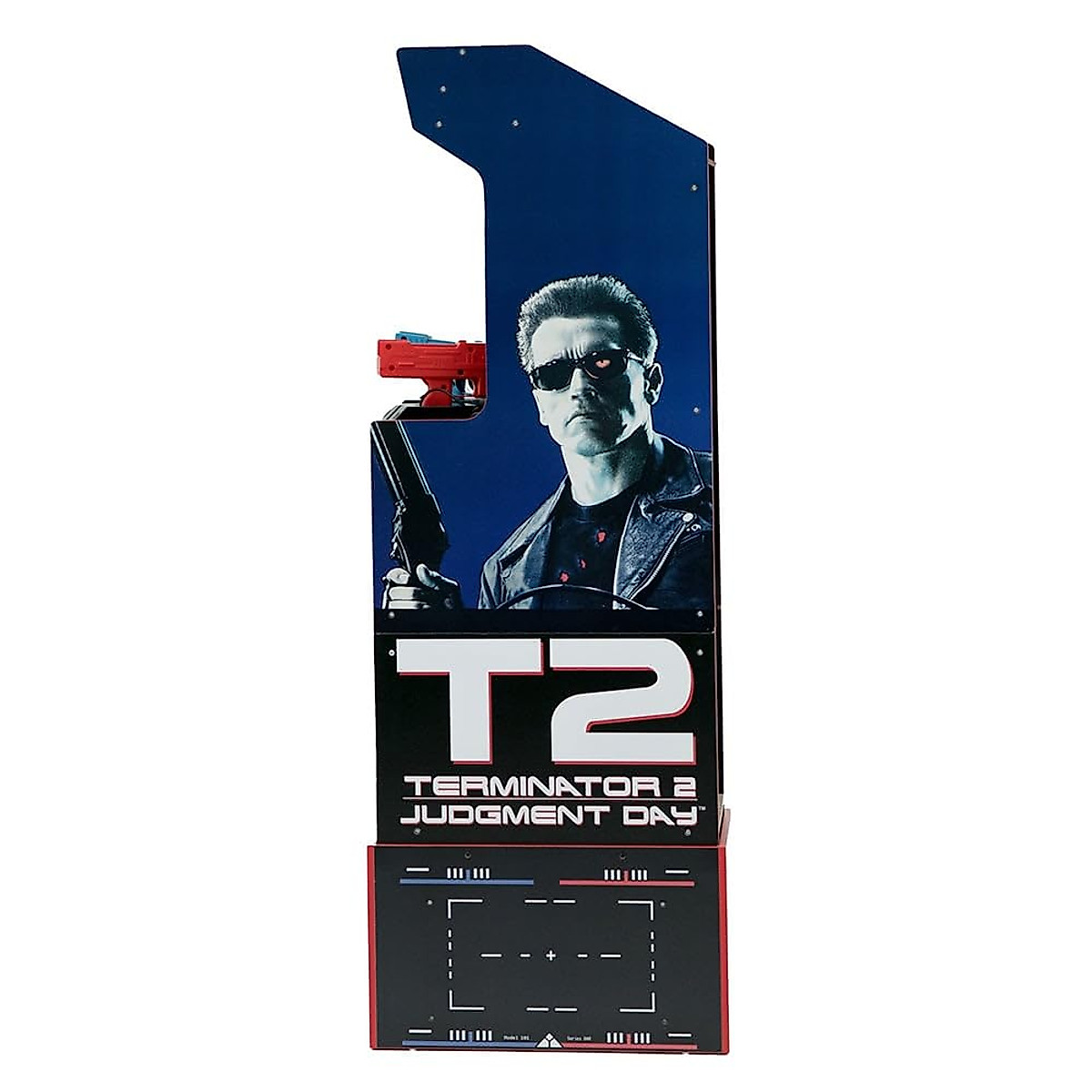 Arcade1UP Terminator 2™ Arcade Cabinet with Riser Black, Black, One Size