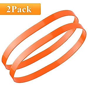 Upgrade Band Saw Urethane Tires - 14" x 1" x .095" (2 Pack) Compatible with Jet, Grizzly, and Powermatic Band Saws