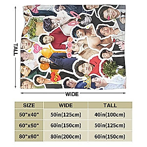 Blanket Gong Yoo Soft and Comfortable Warm Fleece Blanket for Sofa,Office Bed car Camp Couch Cozy Plush Throw Blankets Beach Blankets