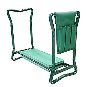 Novinex Folding Gardening Seat and Kneeler With Soft Eva Pad Seat with Stool Chair Pouch Home Gardening Supplies Garden Home Kneeler Seat Pad