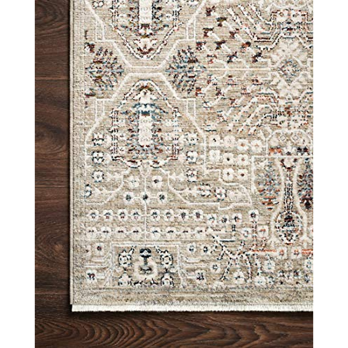 Loloi Theia THE-06 Granite Traditional Runner Rug 2'-10" x 8'