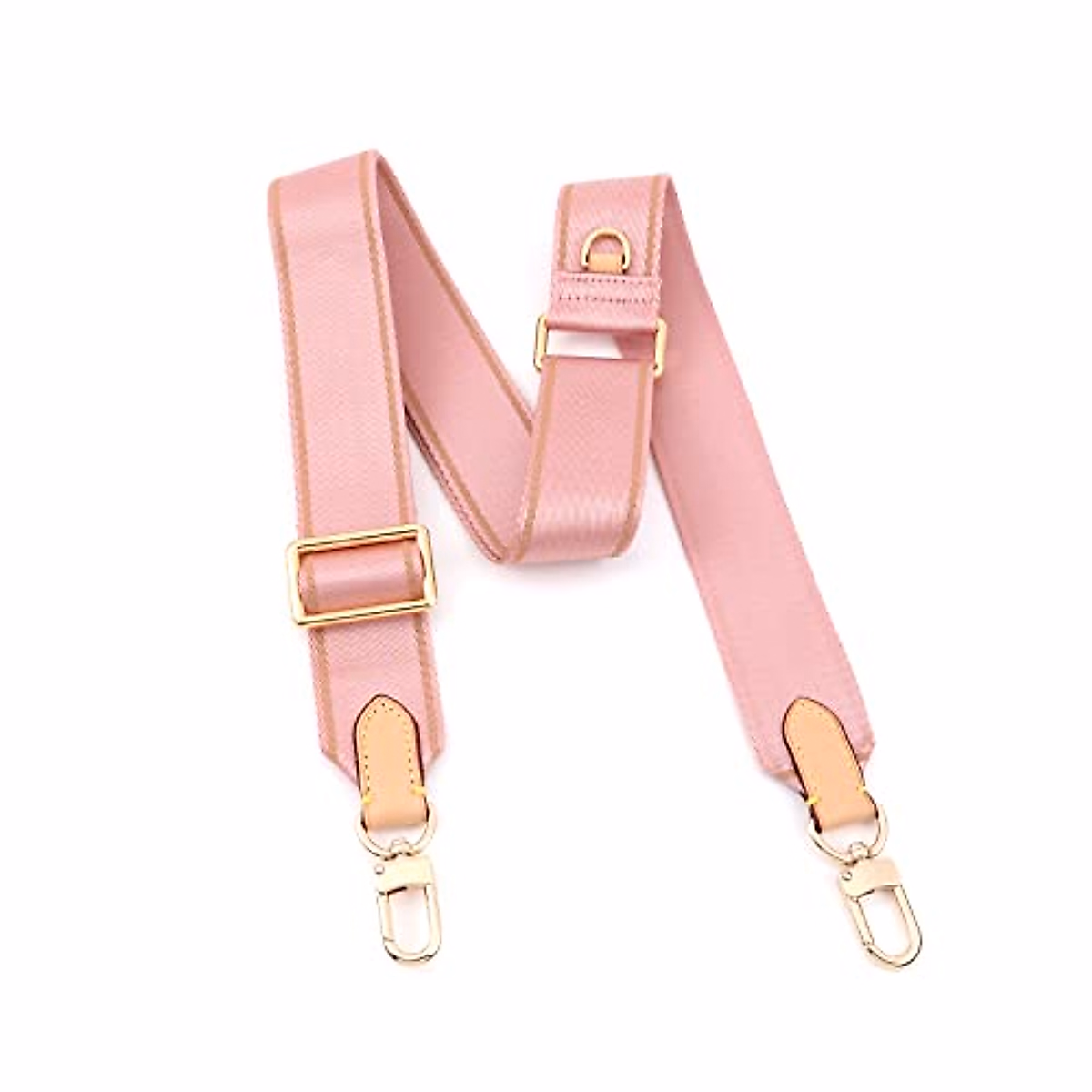 BAIXUEJI Multi Pochette Accessories Replacement Crossbody Strap Adjustable Wide Canvas Strap for LV Purse Shoulder Bags