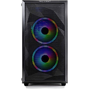 Skytech Chronos Mini Gaming PC Desktop - Intel Core-i7 9700KF 3.6GHz, RTX 2060 6GB, 16GB DDR4 3000, 1TB SSD, AC WiFi, Win 10 Home, Black