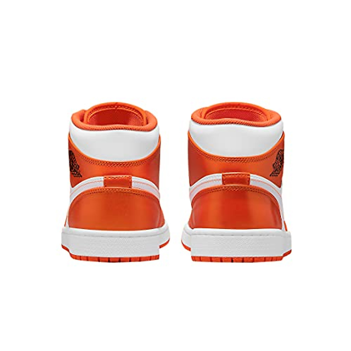 Nike Men's Air Jordan 1 Mid Se Electro Orange, Electro Orange/Black/White, 13